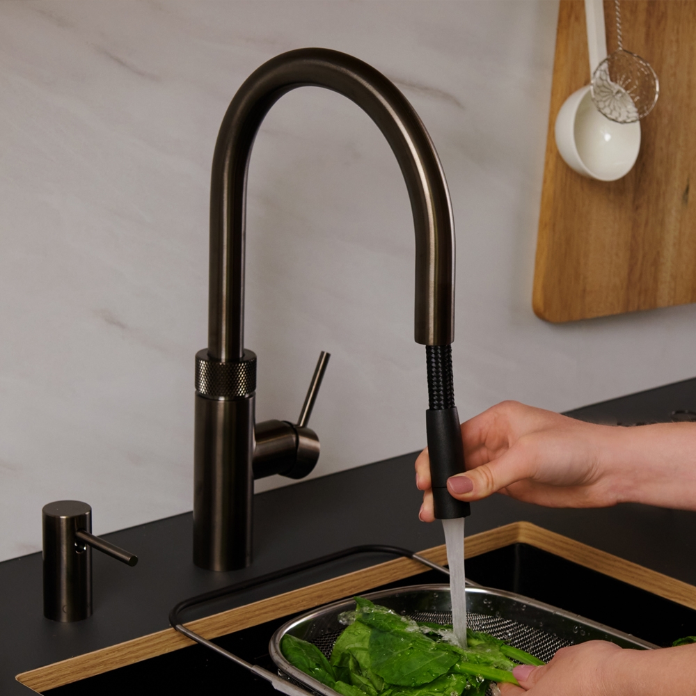 Quooker Flex inkl. PRO3 & CUBE - Gun Metal